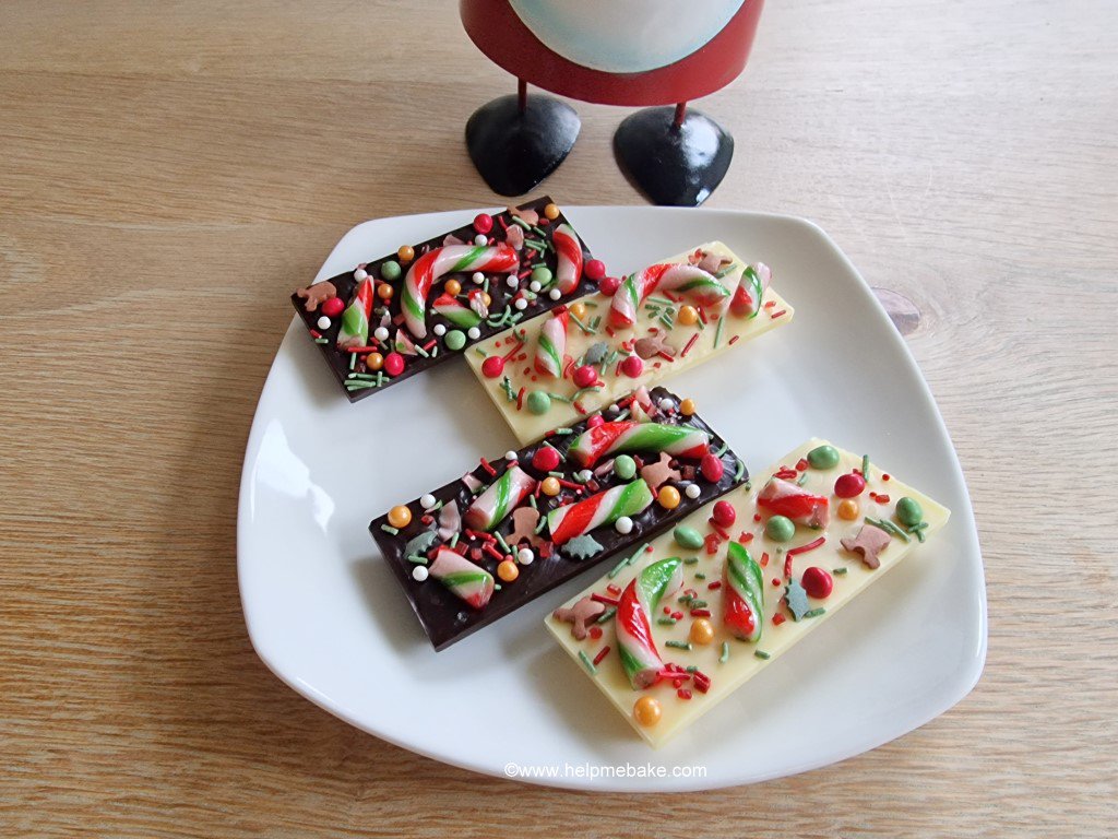 Problems with Candy Cane Chocolate Bars in the Fridge | Help Me Bake